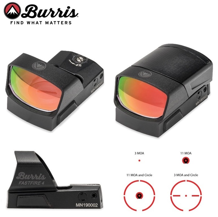 BURRIS Fastfire 4 Red Dot Multireticolo Weaver Mount :: Gunsmarket