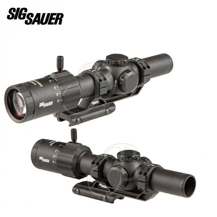 SIG-SAUER Tango-MSR 1-6x24 BDC6 Reticle (incluso Alpha-MSR cantilever ...