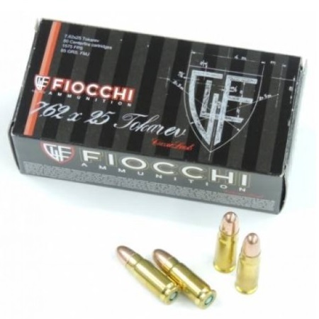 FIOCCHI Classic Load cal. 7,62x25 Tokarev 85gr FMJ conf. 50pz :: Gunsmarket