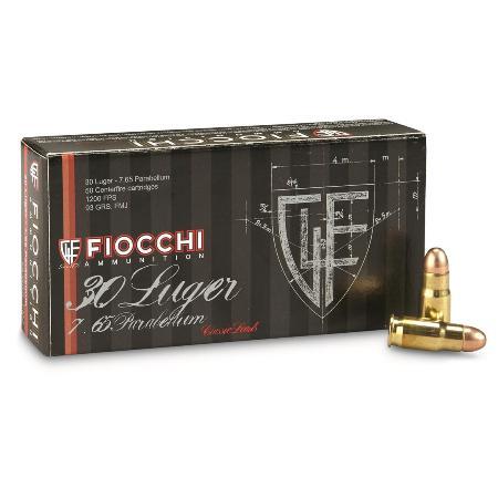 FIOCCHI Classic Load cal. 7,65 Parabellum / .30 Luger 110gr LRN conf ...