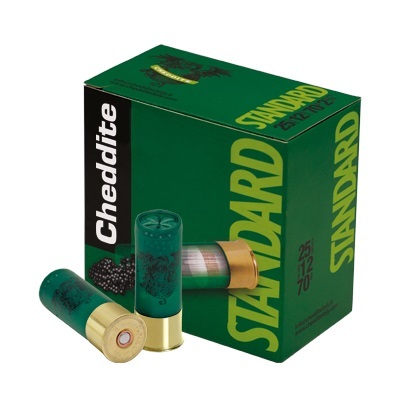 CHEDDITE STANDARD cal.12 Fondello T3 34g. Pallini 5 conf. 25 pz ...