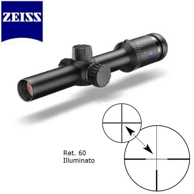 ZEISS Conquest V6 1.1-6x24 Ret. 60 illuminato :: Gunsmarket